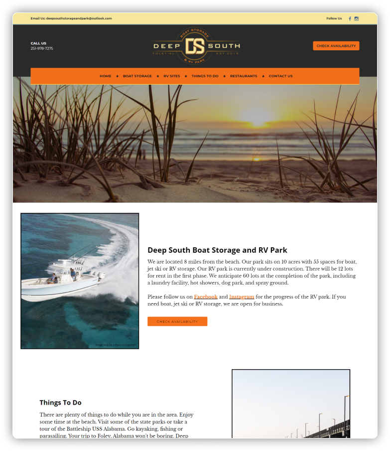 Self Storage Website Design by ResNexus for your Self Storage