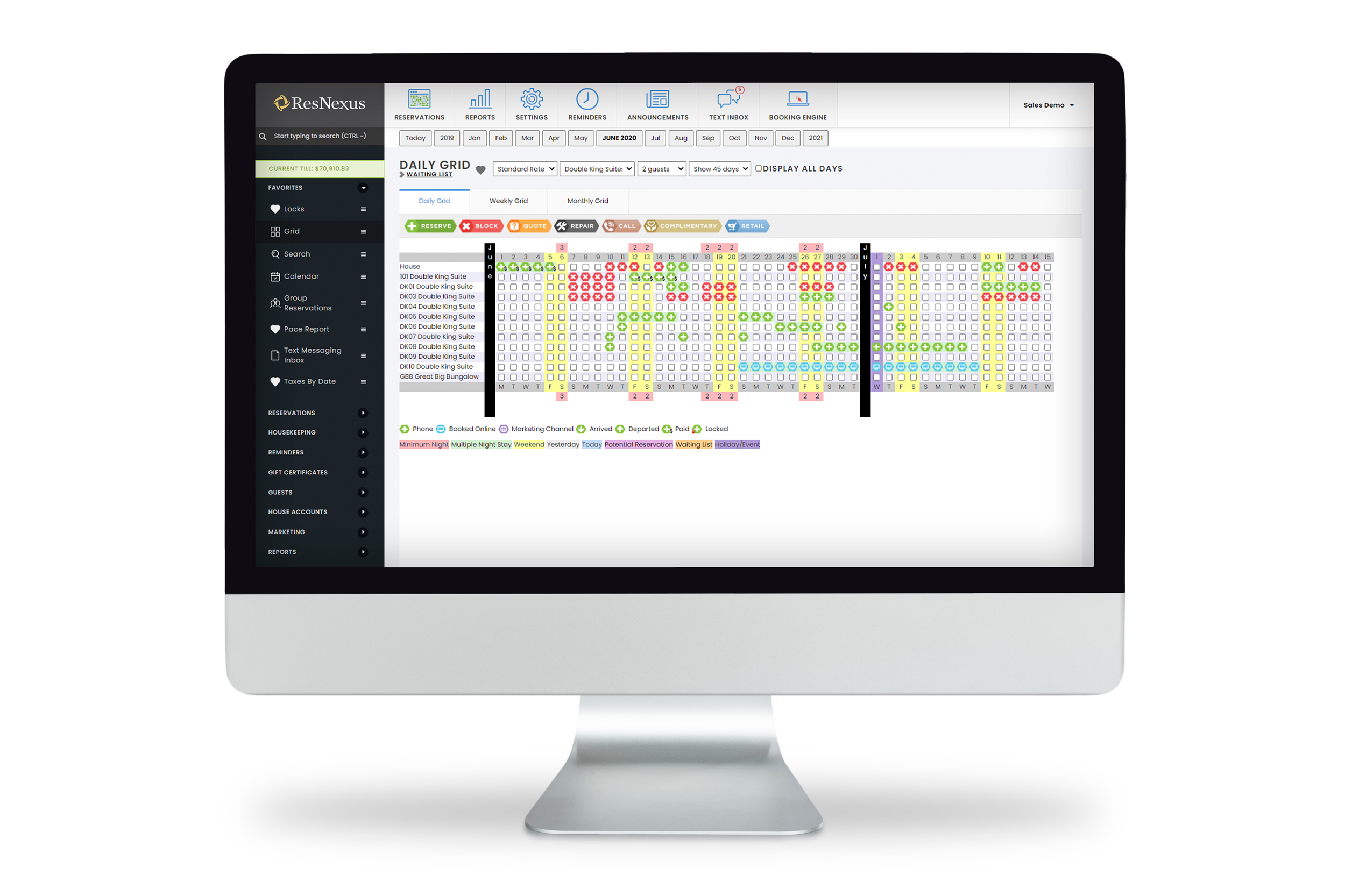 Property Management System by ResNexus for your Hotel